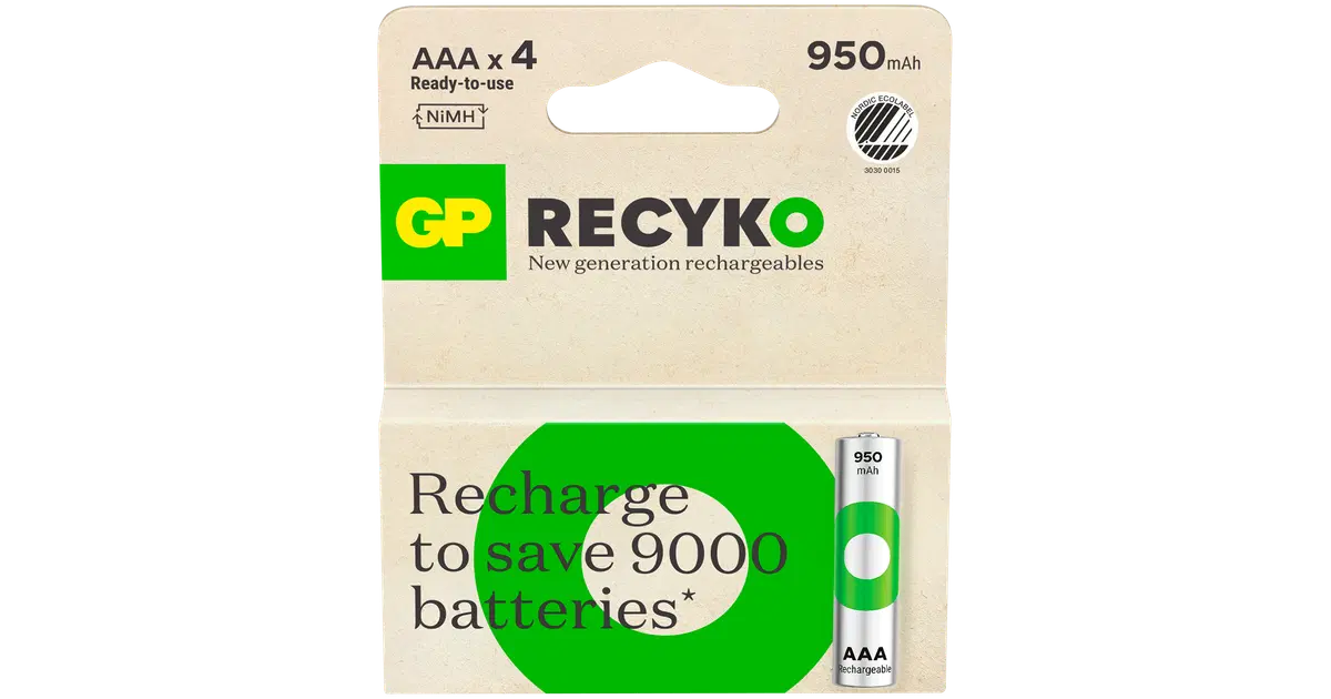 GP laetavad patareid nimh aaa 950mah 4tk | Prisma | alati odavad hinnad ...