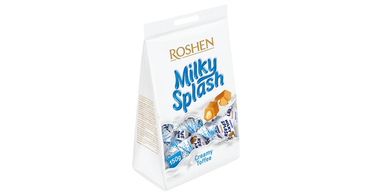 Roshen Milky Splash Toffee piimatäidisega kompvekid 150 g | Prisma ...