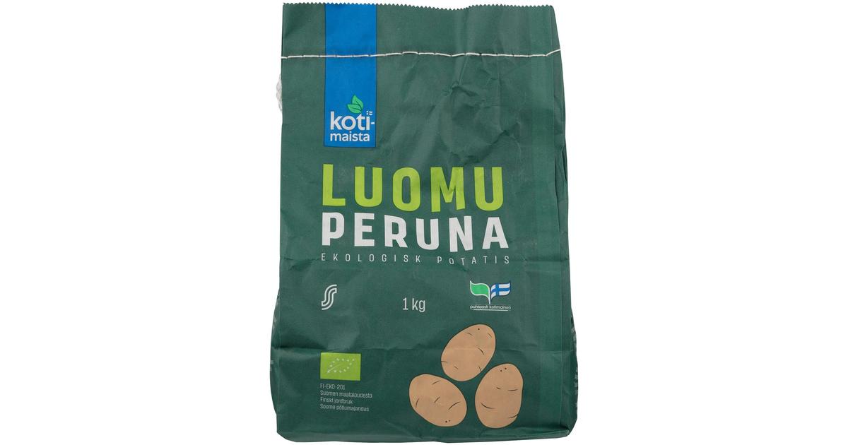 Kotimaista peruna luomu 1 kg | S-kaupat ruoan verkkokauppa
