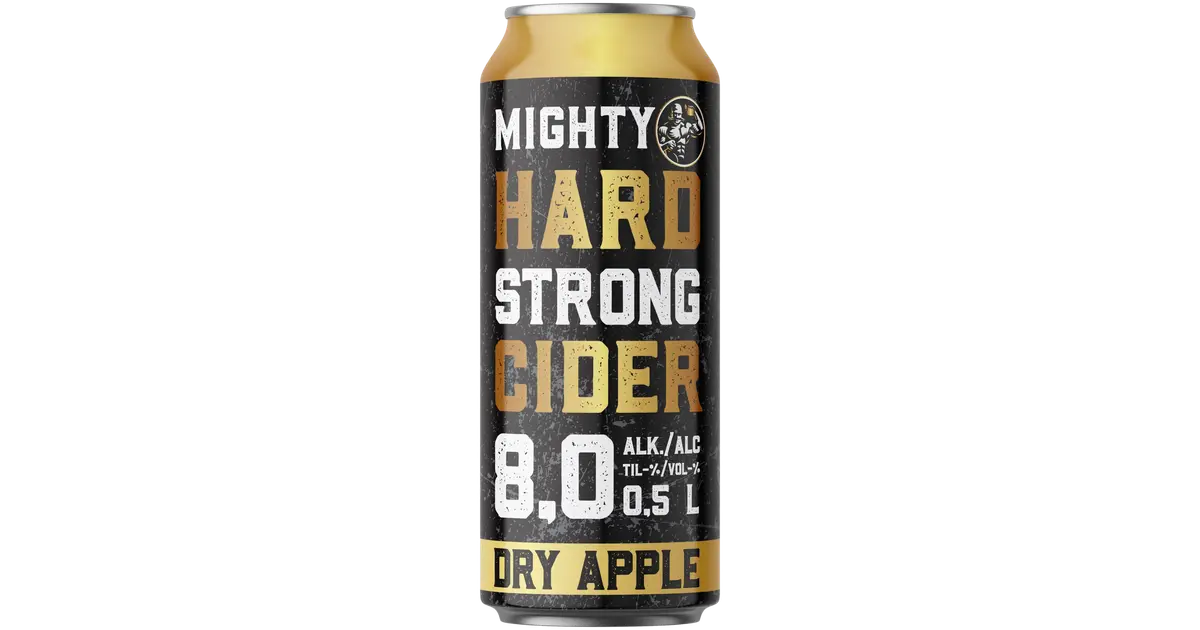 Mighty Hard Strong Cider 8% 50cl tlk | S-kaupat ruoan verkkokauppa