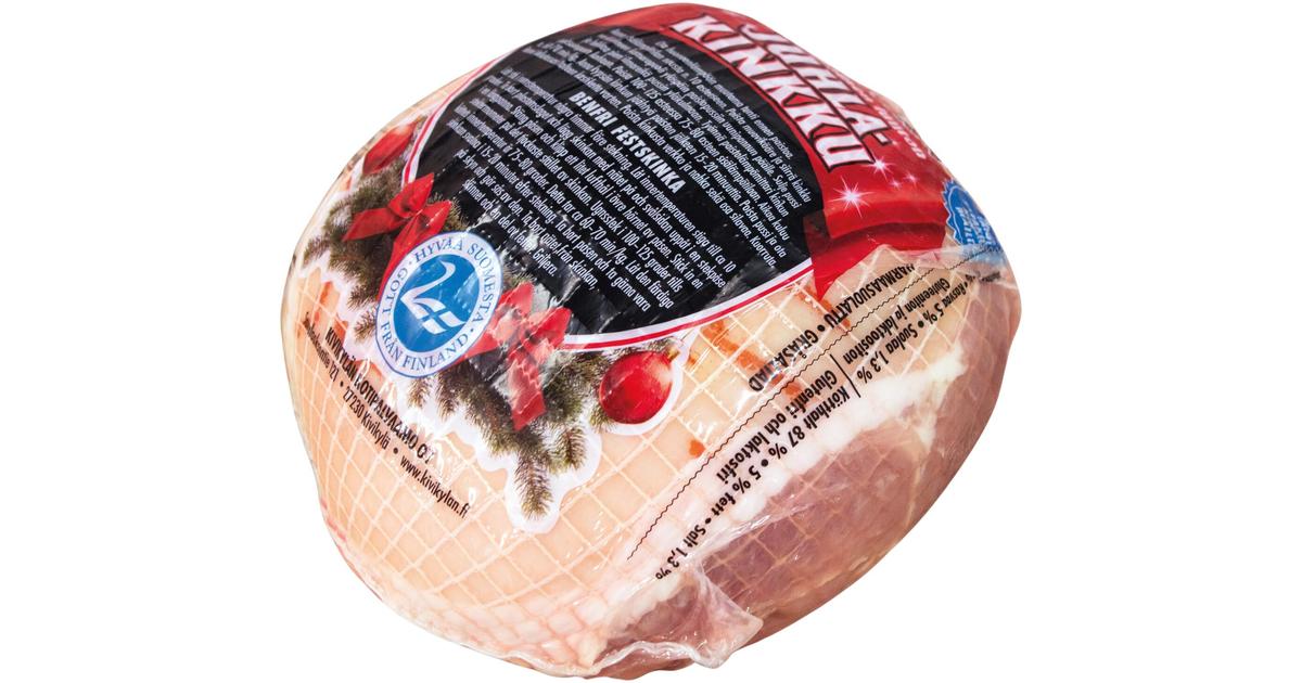 Kivikylän Juhlakinkku makurasvalla, 4-5 kg, harmaasuolattu | S-kaupat ...