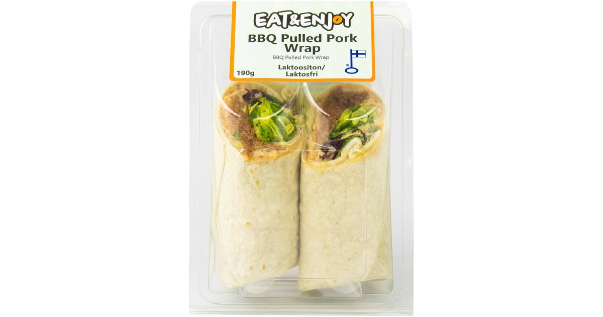 BBQ Pulled Pork Wrap | S-kaupat ruoan verkkokauppa