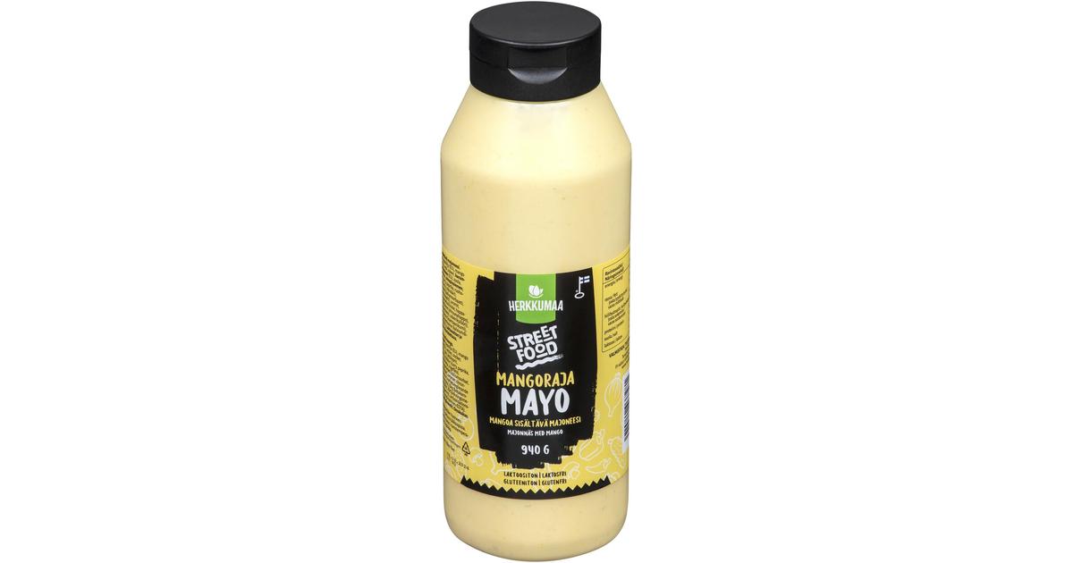 Herkkumaa Street Food Mangoraja Mayo 940g | S-kaupat ruoan verkkokauppa