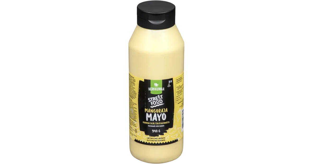 Herkkumaa Street Food Mangoraja Mayo 940g | S-kaupat ruoan verkkokauppa