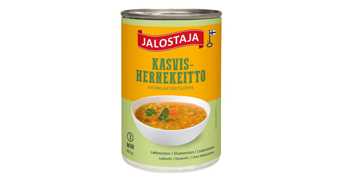 Jalostaja Kasvishernekeitto 435 g | S-kaupat ruoan verkkokauppa