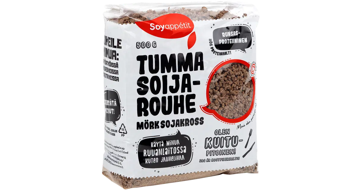 Soyappétit 500g Tumma soijarouhe | S-kaupat ruoan verkkokauppa