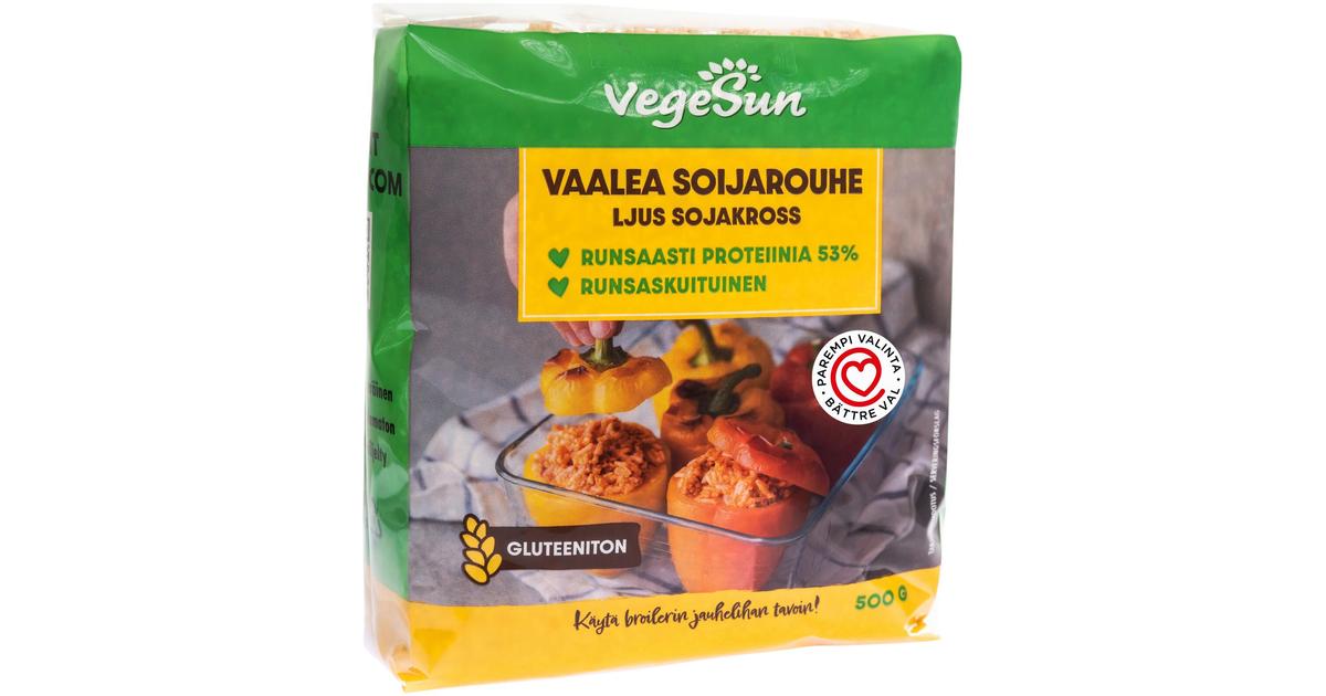 VegeSun soijarouhe vaalea 500g | S-kaupat ruoan verkkokauppa
