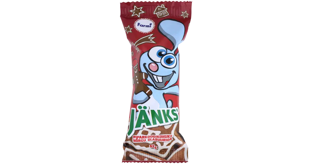 Jänks piparkoogikohuke hõrgu glasuuriga, 52 g | Prisma | alati odavad ...