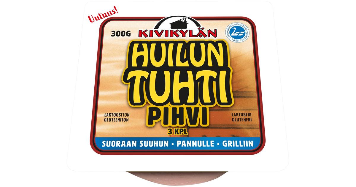 Kivikylän Huiluntuhti Makkarapihvi 300g | S-kaupat ruoan verkkokauppa