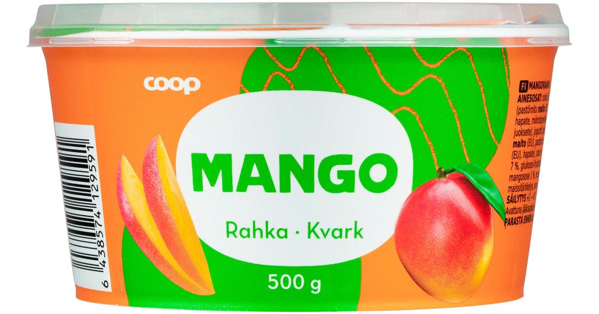 Coop kohupiimakreem mango, 500g | Prisma | alati odavad hinnad, telli ...