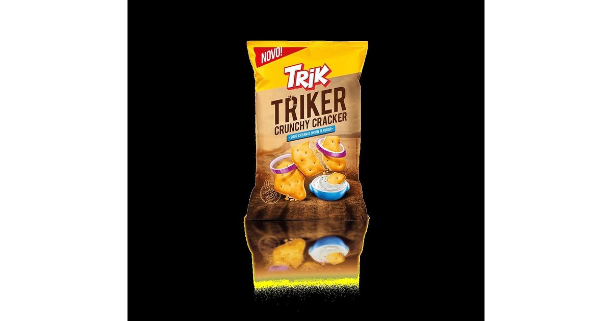 Trik triker crunchy cracker sour cream & onion 90g | S-kaupat ruoan ...