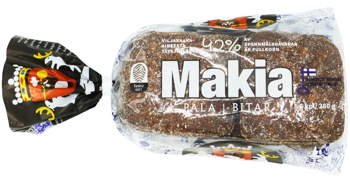 Lapin Leipomo Makia Palaleipä 6kpl/280g | S-kaupat ruoan verkkokauppa