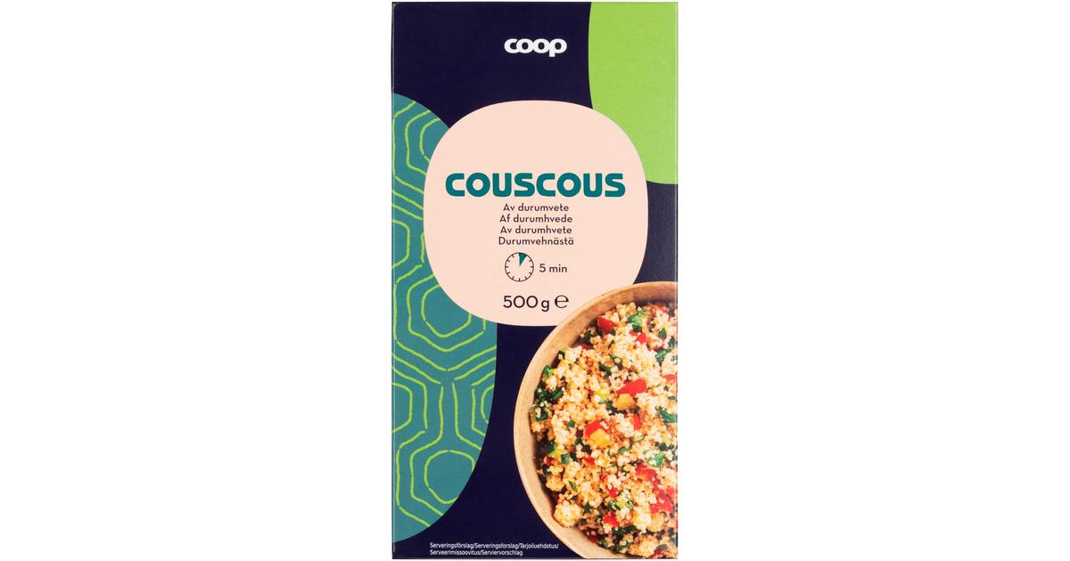 Coop couscous 500 g | S-kaupat ruoan verkkokauppa