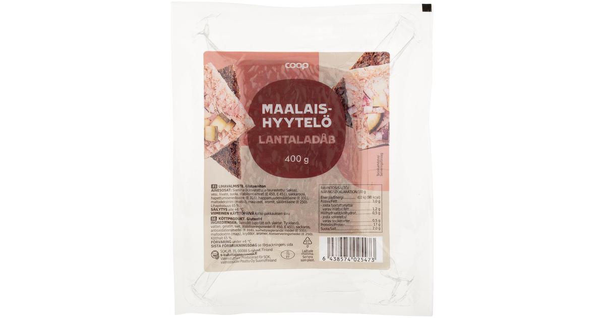 Coop maalaishyytelö 400 g | S-kaupat ruoan verkkokauppa