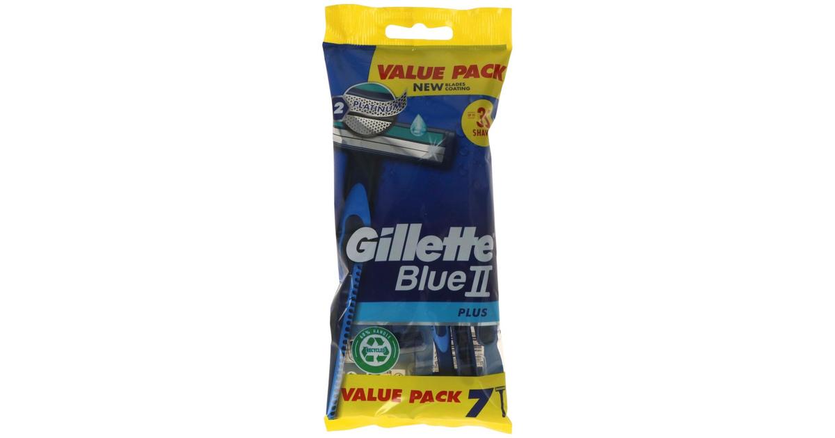 Gillette Blue 2 kertakäyttöiset partaveitset 7 kpl Plus | S-kaupat ruoan verkkokauppa