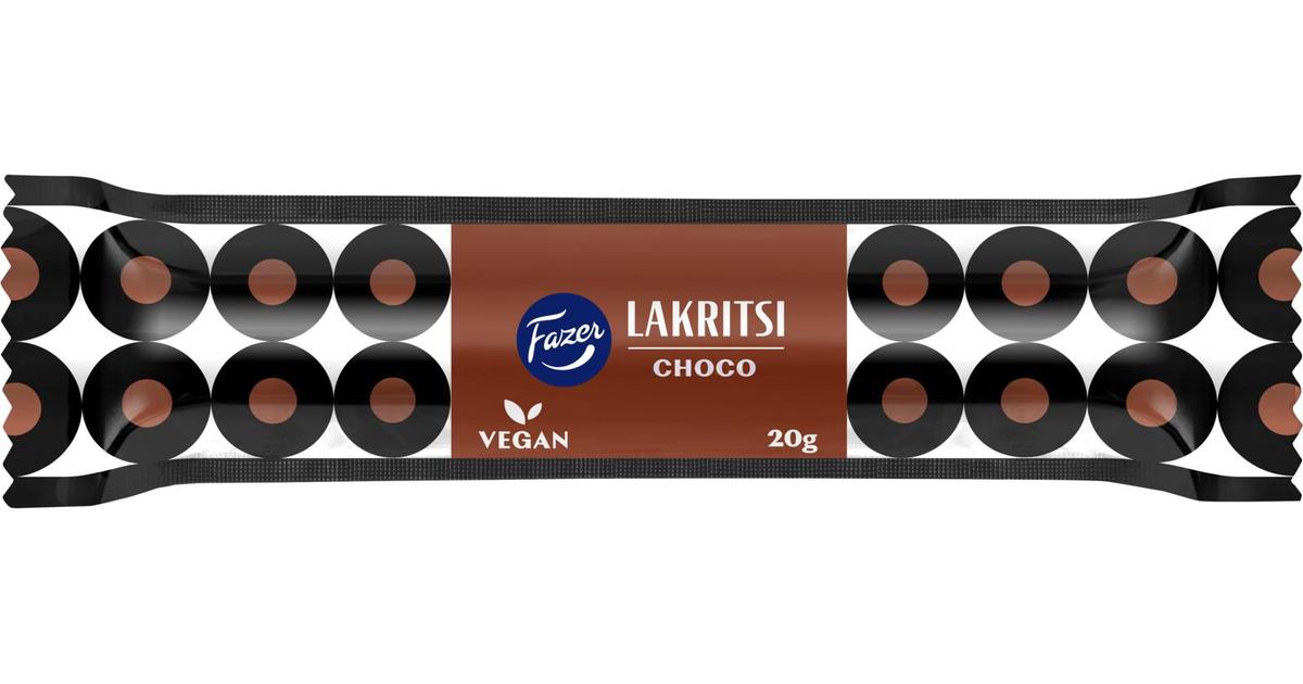 Fazer Lakritsi Choco lakritsipatukka 20g | S-kaupat ruoan verkkokauppa
