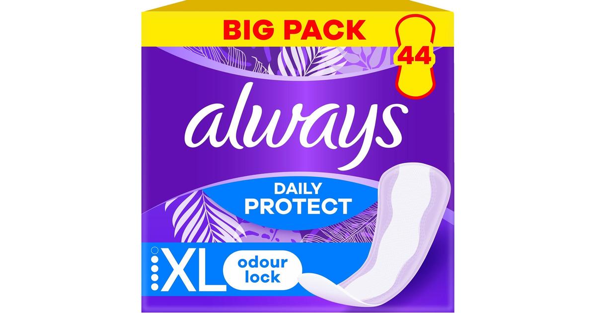 Always 44kpl Daily Protect Extra Long pikkuhousunsuoja | S-kaupat ruoan ...