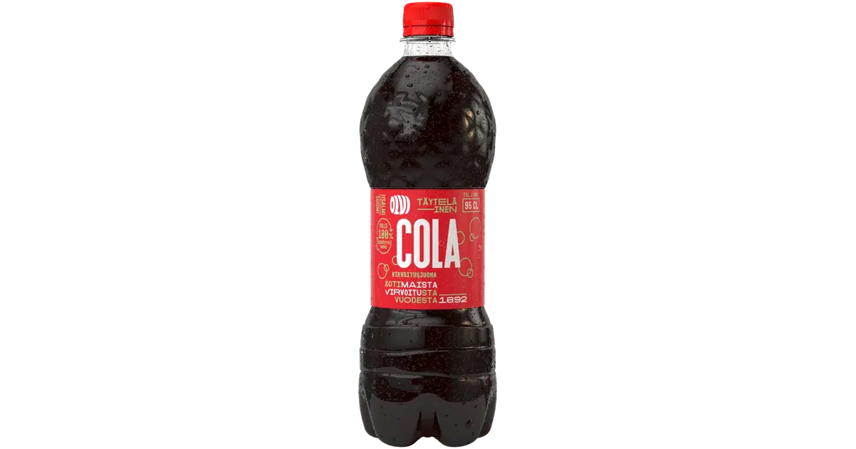 OLVI Cola virvoitusjuoma 0,95 l kmp | S-kaupat ruoan verkkokauppa