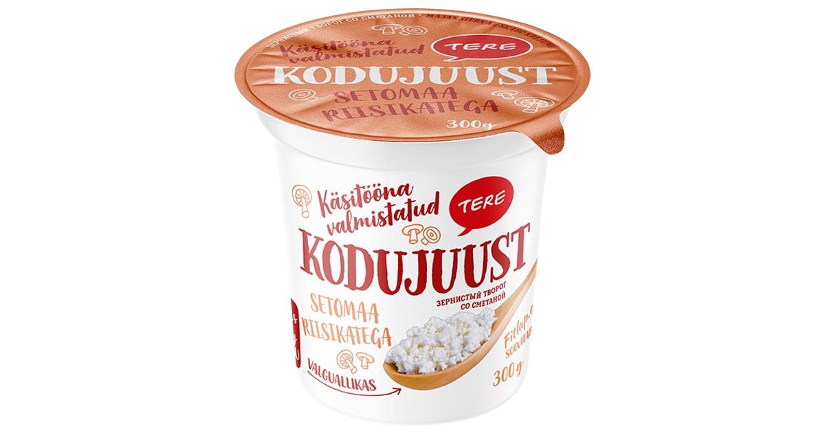 Tere Kodujuust Setomaa soolariisikatega, 300 g | Prisma | alati odavad ...