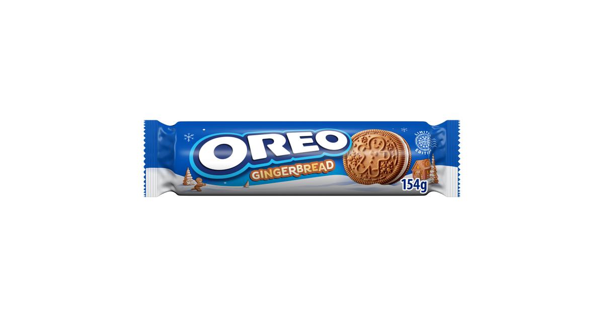 Oreo Gingerbread täytekeksi 154g | S-kaupat ruoan verkkokauppa