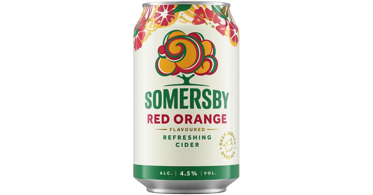 Somersby Red Orange siideri 4,5 % tölkki 0,33 L | S-kaupat ruoan ...