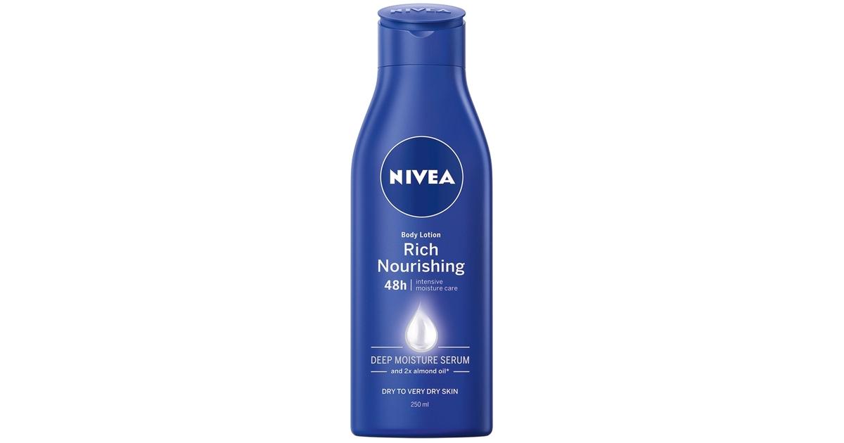 NIVEA 250ml Rich Nourishing Body Milk -vartalovoide | S-kaupat ruoan ...