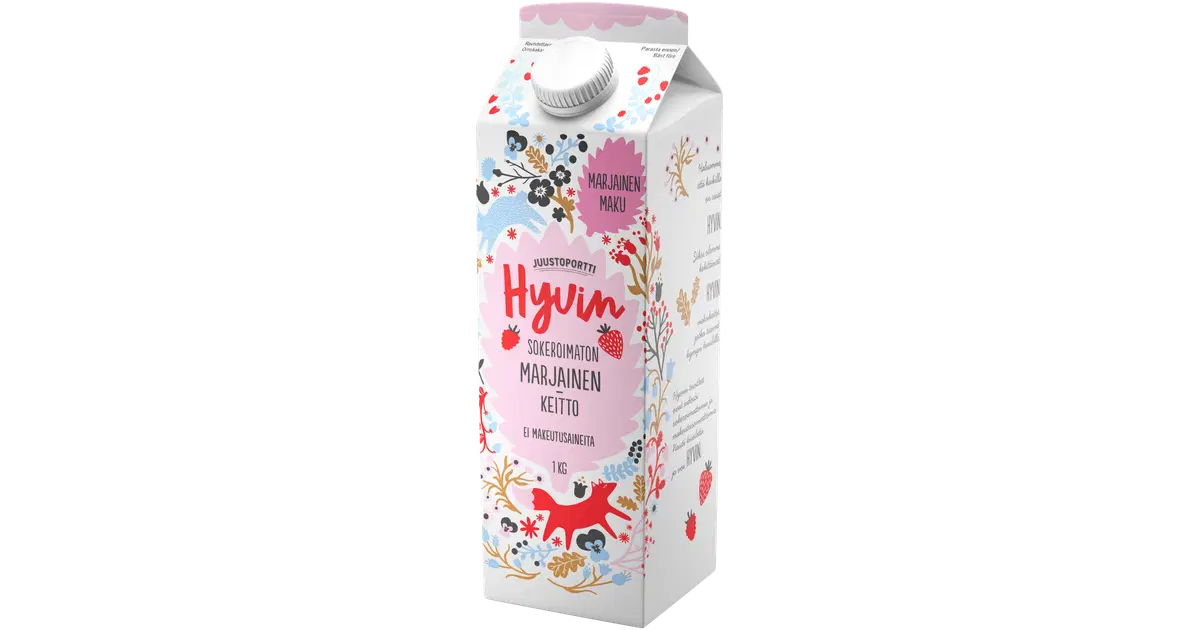 Juustoportti Hyvin mehukeitto 1 kg marjainen | S-kaupat ruoan verkkokauppa