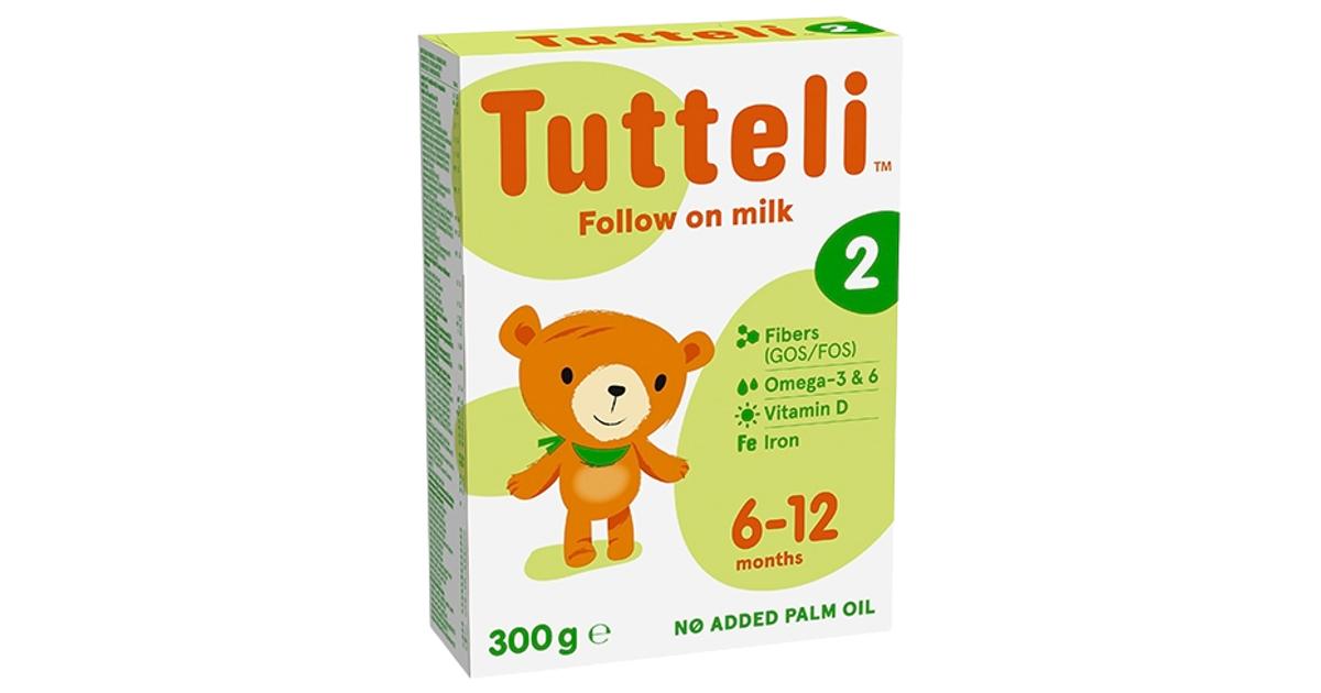 Tutteli 2 piimal põhinev imiku jätkupiimasegu alates 6 kuust, 300g ...