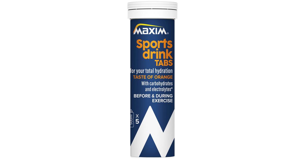 Maxim Total Hydration Orange taste appelsiininmakuinen hiilihydraatteja ...