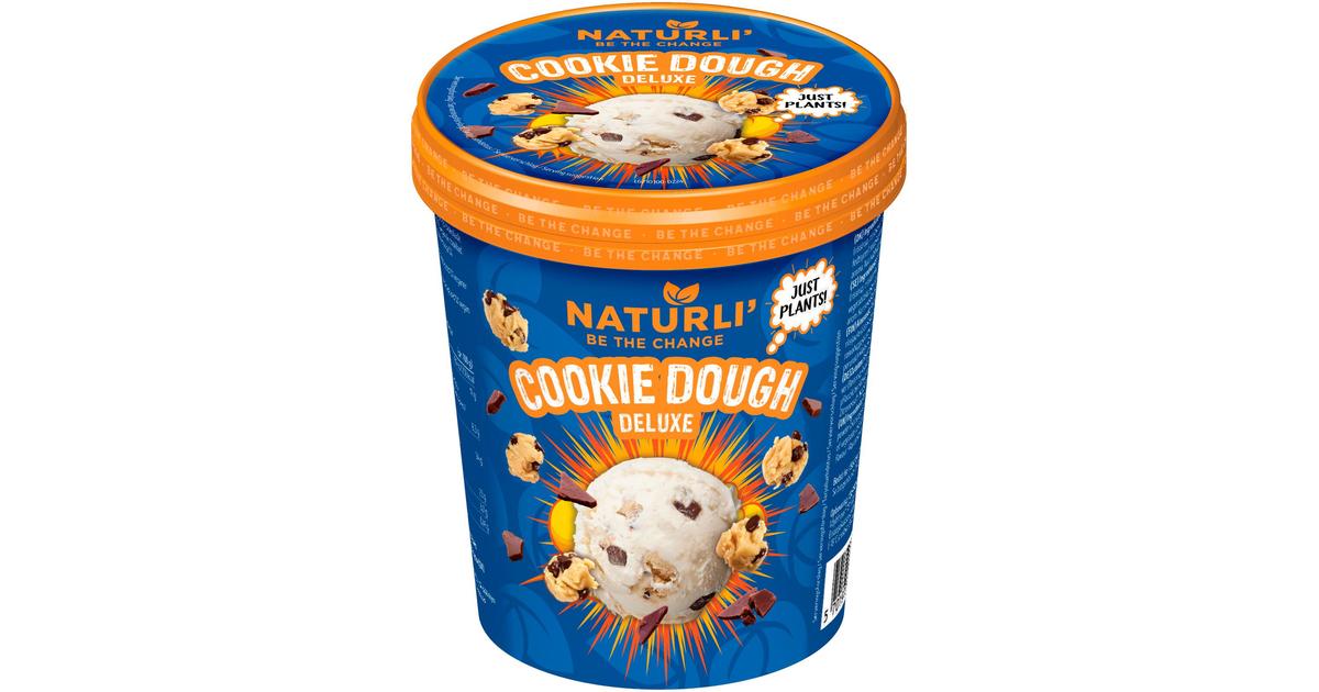 Naturli cookie dough jäätis, laktoosivaba, 480 ml/320 g | Prisma ...