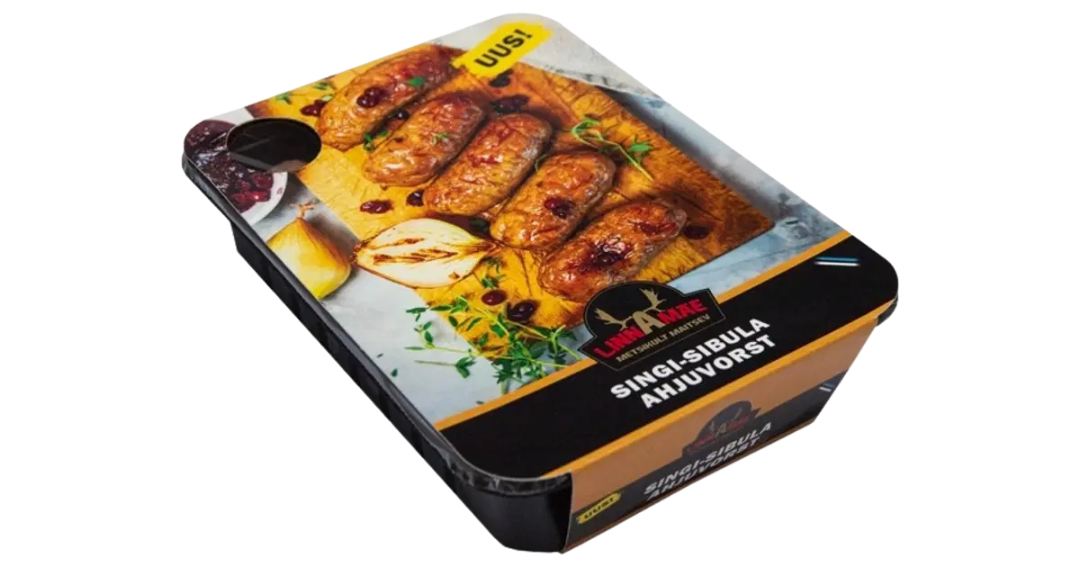 Linnamäe Lihatööst Singi-Sibula Ahjuvorst 400G | Prisma | alati odavad ...