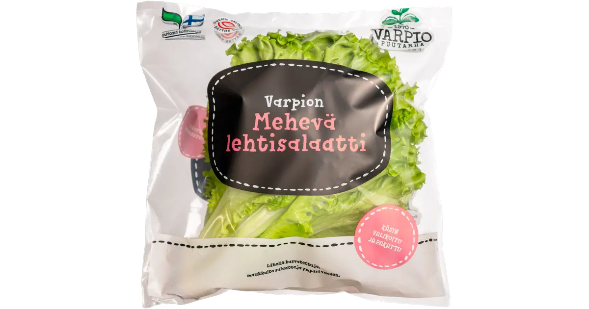 Varpio Mehevä lehtisalaatti 130 g | S-kaupat ruoan verkkokauppa