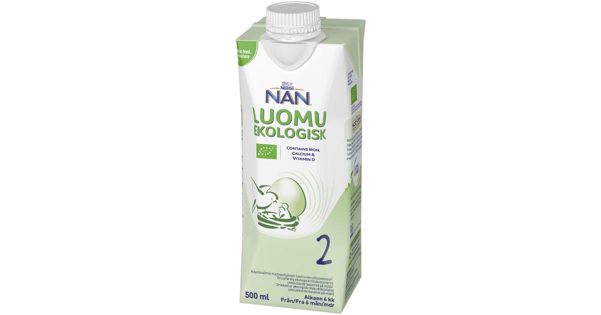 Nestle NAN 2 piimasegu orgaaniline 500ml | Prisma | alati odavad hinnad ...