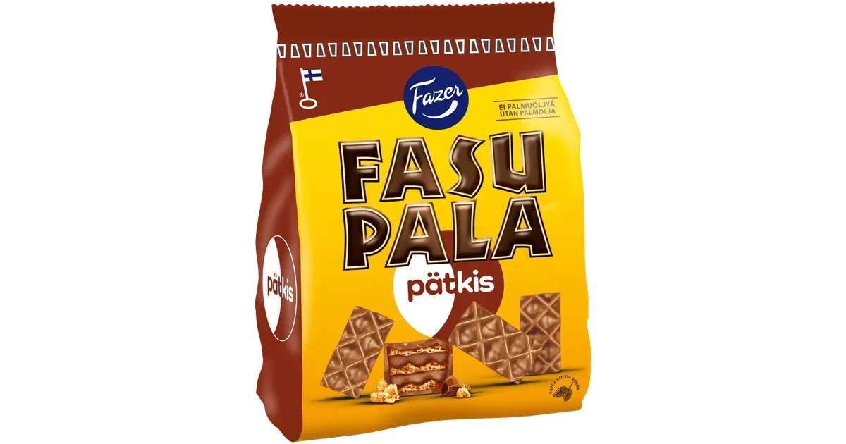 Fazer Fasupala Pätkis vohvelikeksi 175g | S-kaupat ruoan verkkokauppa
