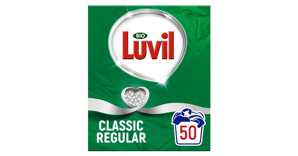 Bio Luvil Classic Pyykinpesujauhe Valkoisille vaatteille 1.61 kg 50 ...