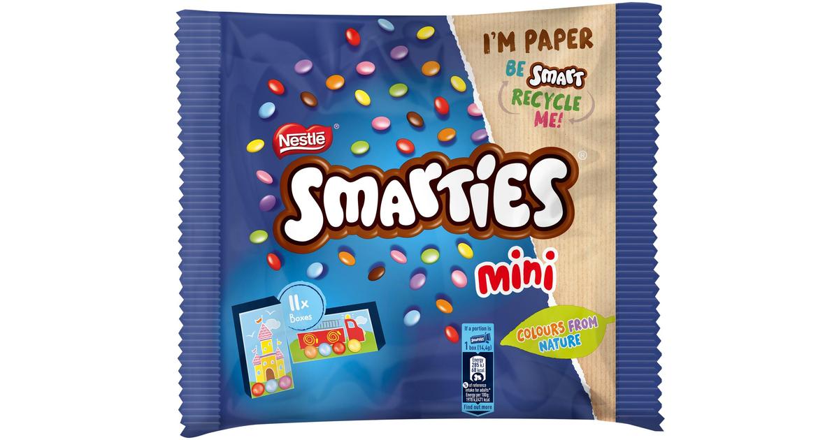 Nestlé Smarties Mini 158g sokerikuorrutettuja maitosuklaarakeita | S ...