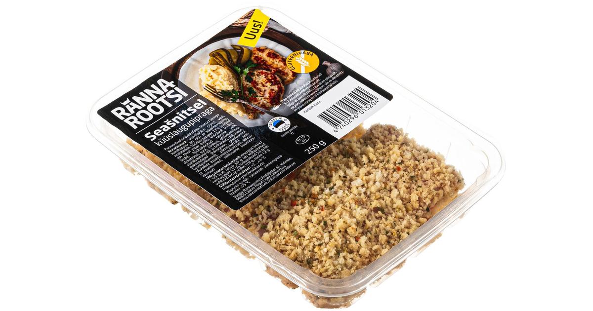 Rannarootsi Seašnitsel Küüslaugupipraga 250G | Prisma | alati odavad ...