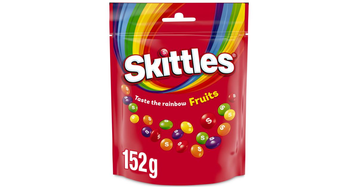Skittles Fruits 152g | S-kaupat ruoan verkkokauppa