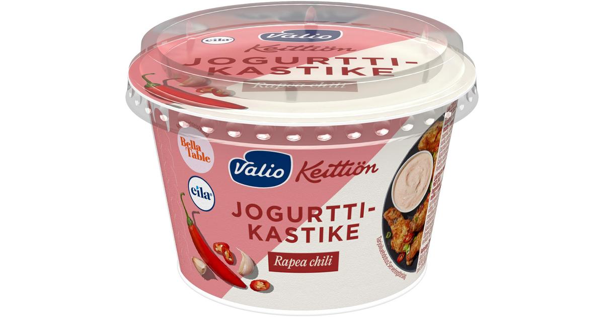 Valio Keittiön jogurttikastike rapea chili 180 g laktoositon | S-kaupat ruoan verkkokauppa
