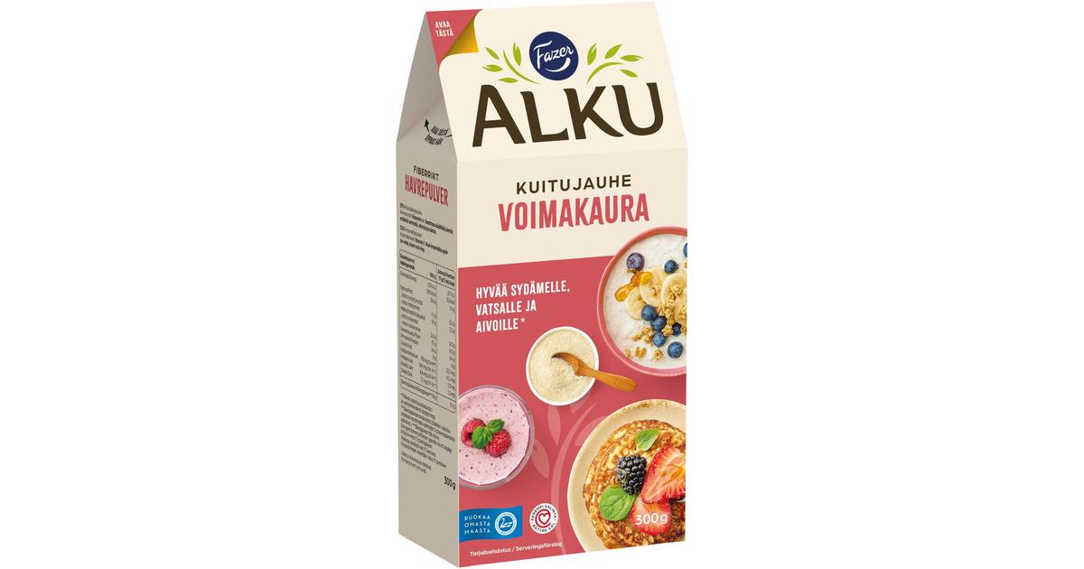 Fazer Alku Voimakaura kuitujauhe 300 g | S-kaupat ruoan verkkokauppa