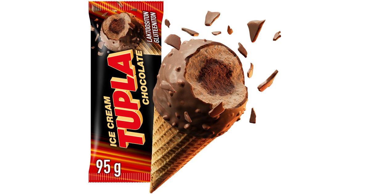 Tupla Chocolate jäätelötuutti 150ml/95g | S-kaupat ruoan verkkokauppa
