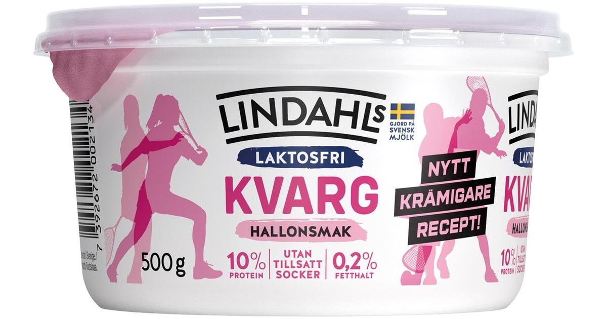 Lindahls laktoositon makuna vadelma rahka 0,2% 500g | S-kaupat ruoan ...