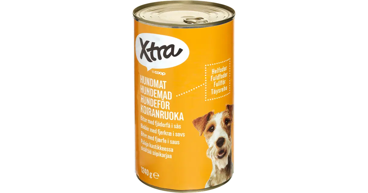 X-tra konserv koertele linnulihaga 1240 g | Prisma | alati odavad ...