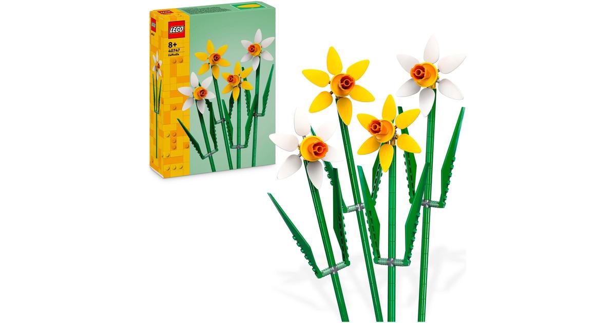 LEGO LEL Flowers 40747 Narsissit | S-kaupat ruoan verkkokauppa