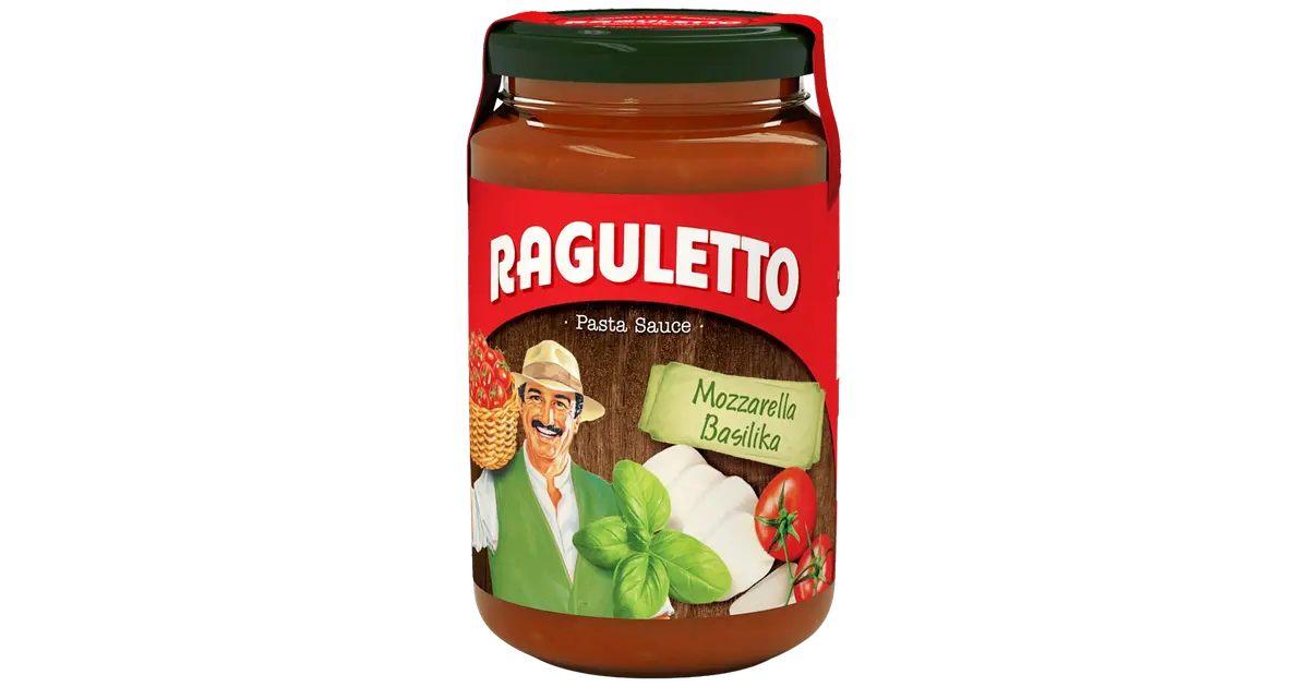 Raguletto pastakastike Mozzarella-Basilika 400ml | S-kaupat ruoan ...
