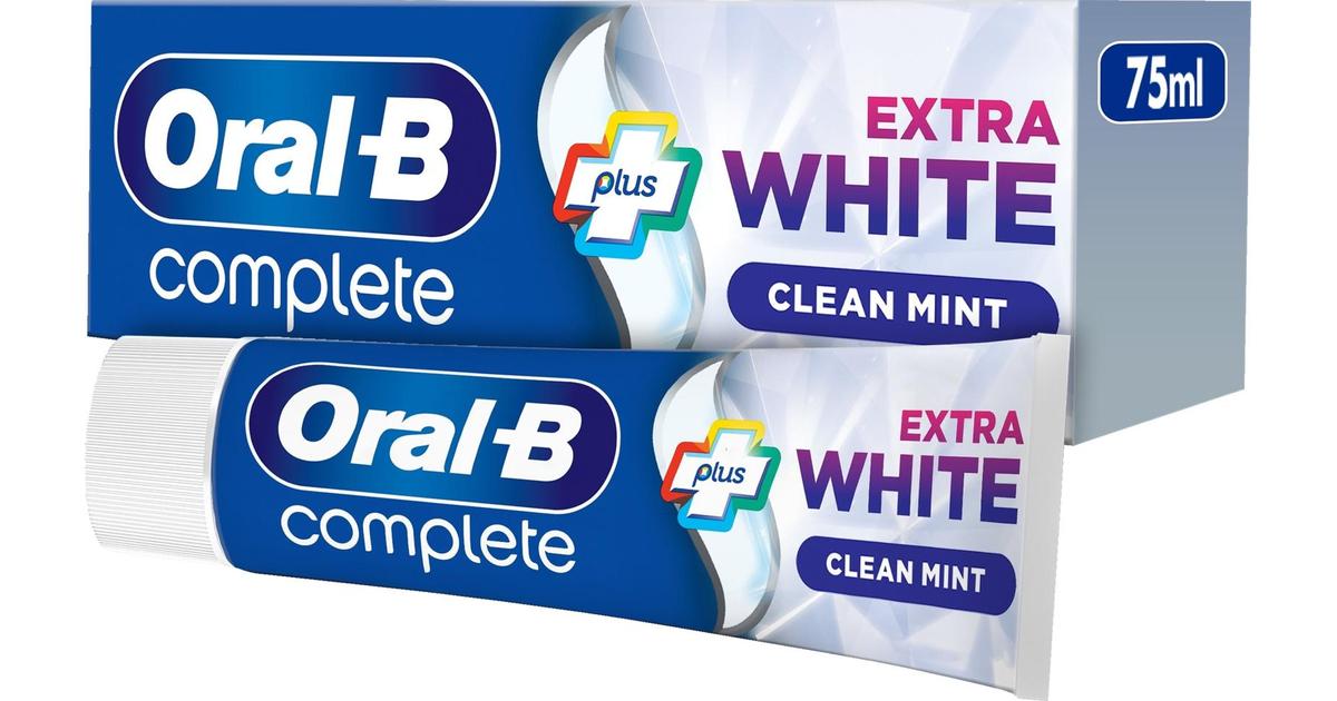 Oral-B Complete Extra White 75ml hammastahna | S-kaupat ruoan verkkokauppa