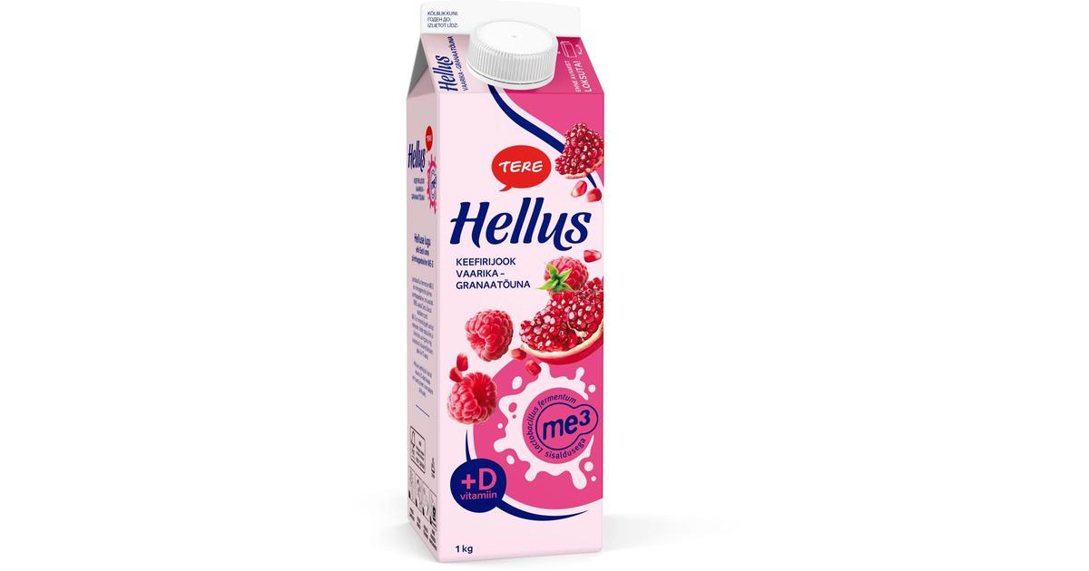 Hellus keefirijook vaarika-granaatõuna, 1 kg | Prisma | alati odavad ...