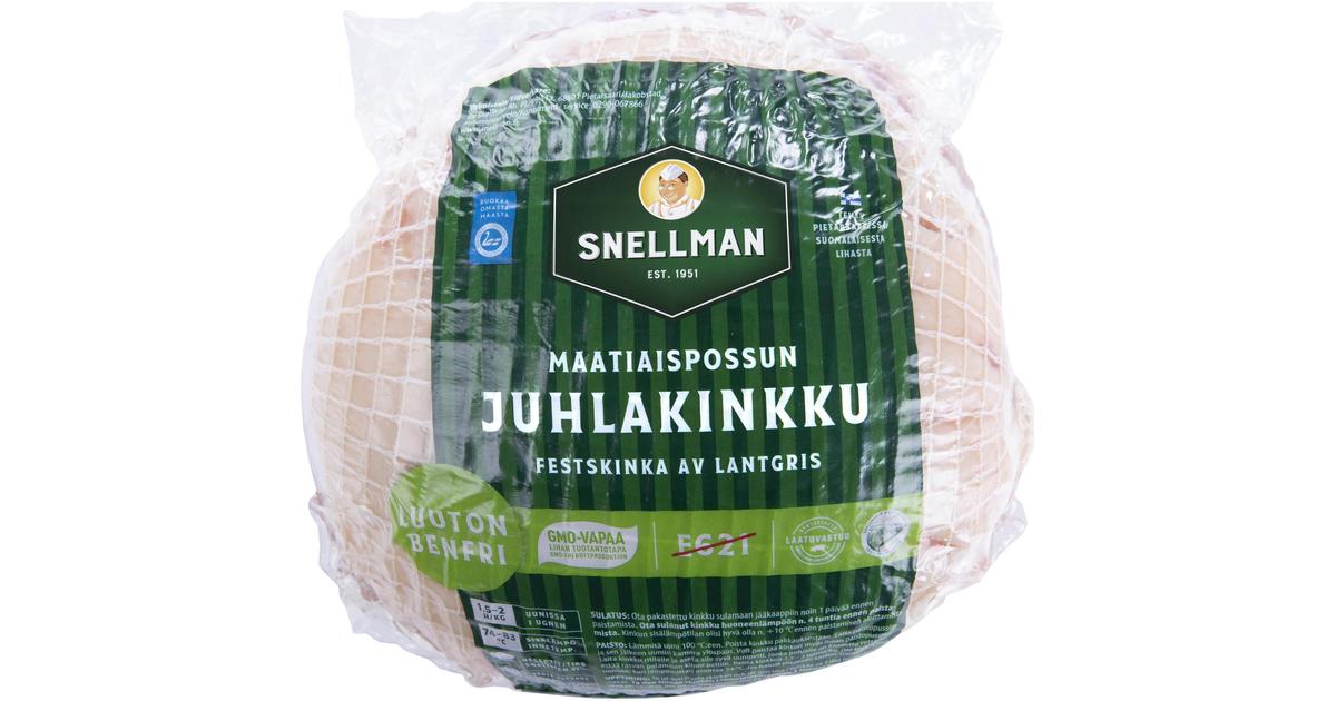 Snellman Joulukinkku n. 1,5 kg pakaste | S-kaupat ruoan verkkokauppa