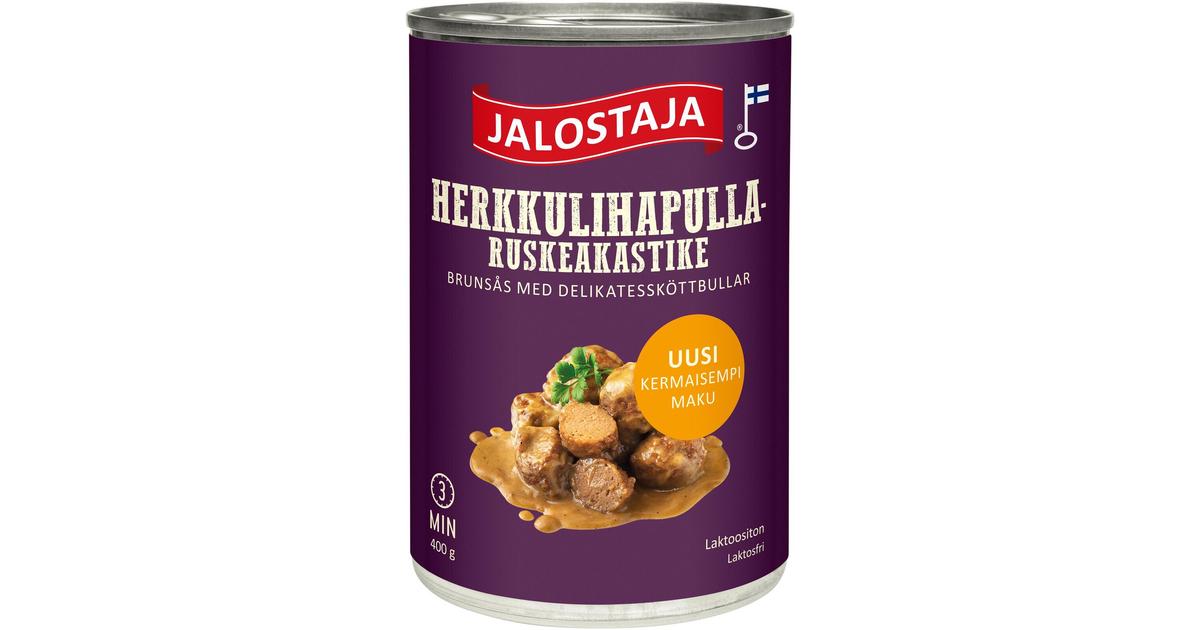 Jalostaja Herkkulihapullaruskeakastike 400 g | S-kaupat ruoan verkkokauppa