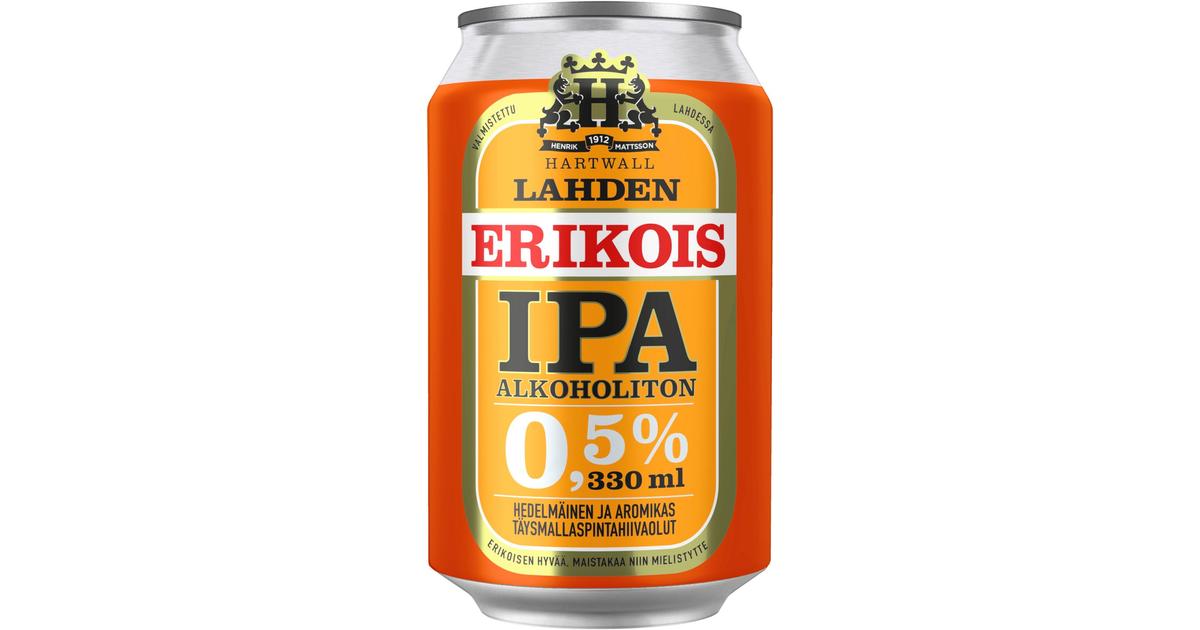 Lahden Erikois IPA olut 0,5% 0,33 l | S-kaupat ruoan verkkokauppa